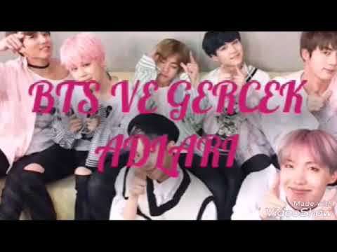 Bts ve gercek adlari