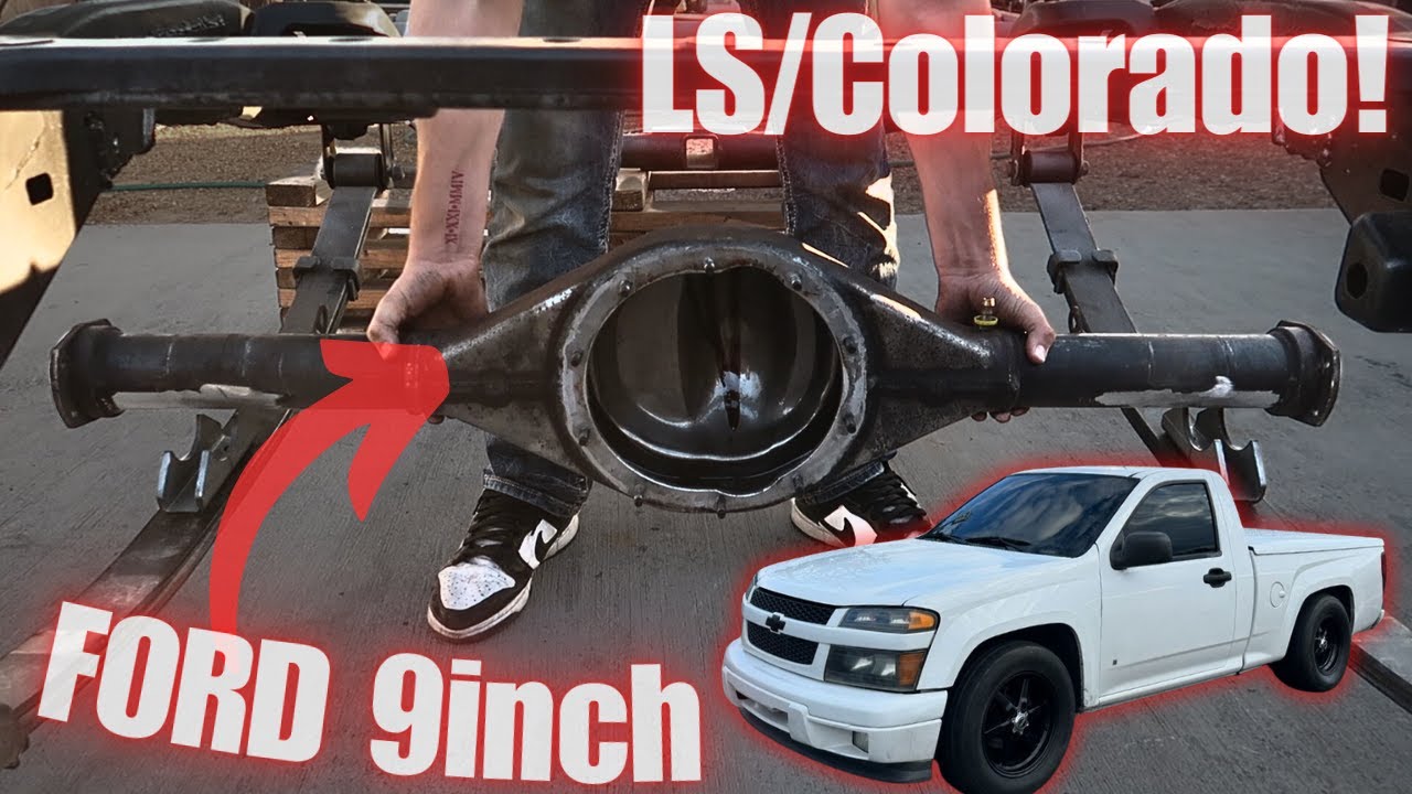 LS Colorado 9 Inch install, Antiroll Bar & Engine Travel Limiter ...