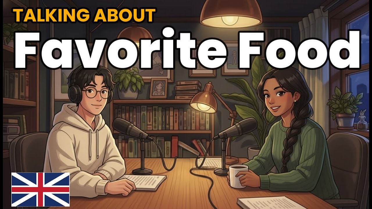 Talk About Your Favorite Food in English Naturally | Real Conversation ...