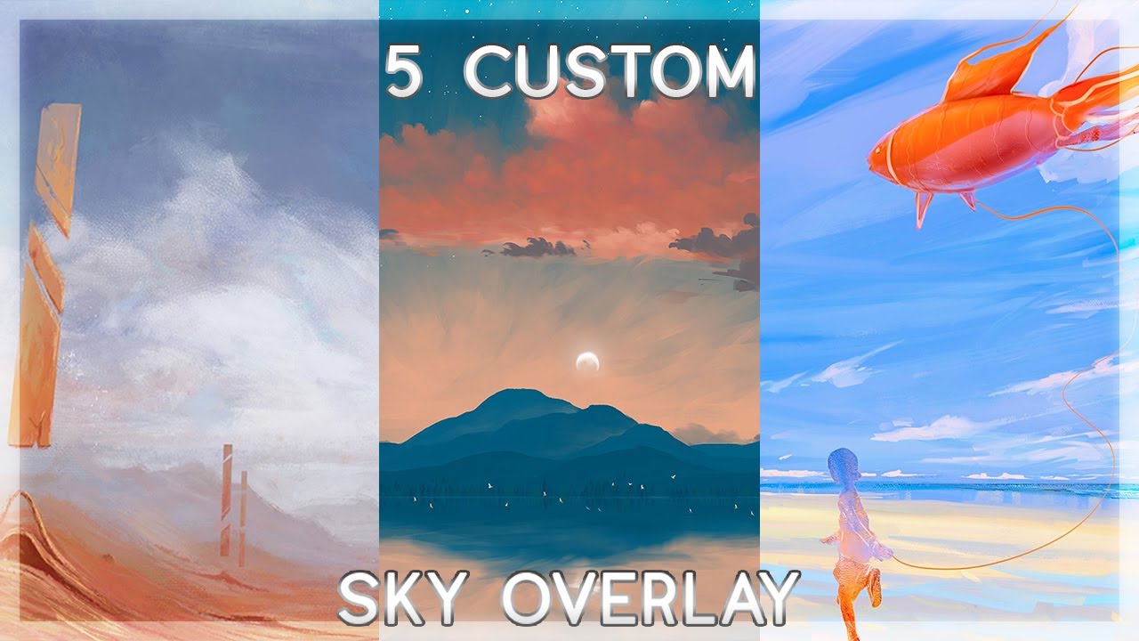 5 CUSTOM SKY OVERLAY [MINECRAFT 1.8.9] 6• - YouTube