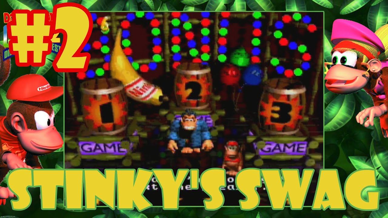 Stinky's Swag - Donkey Kong Country 2 playthrough with NATE - PART 2 ...