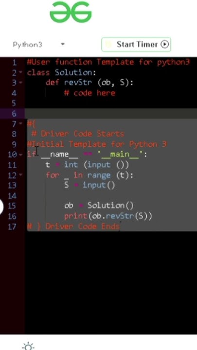 String Reversing Problem In Tamilpythonprogrammer Tamilpython Youtube