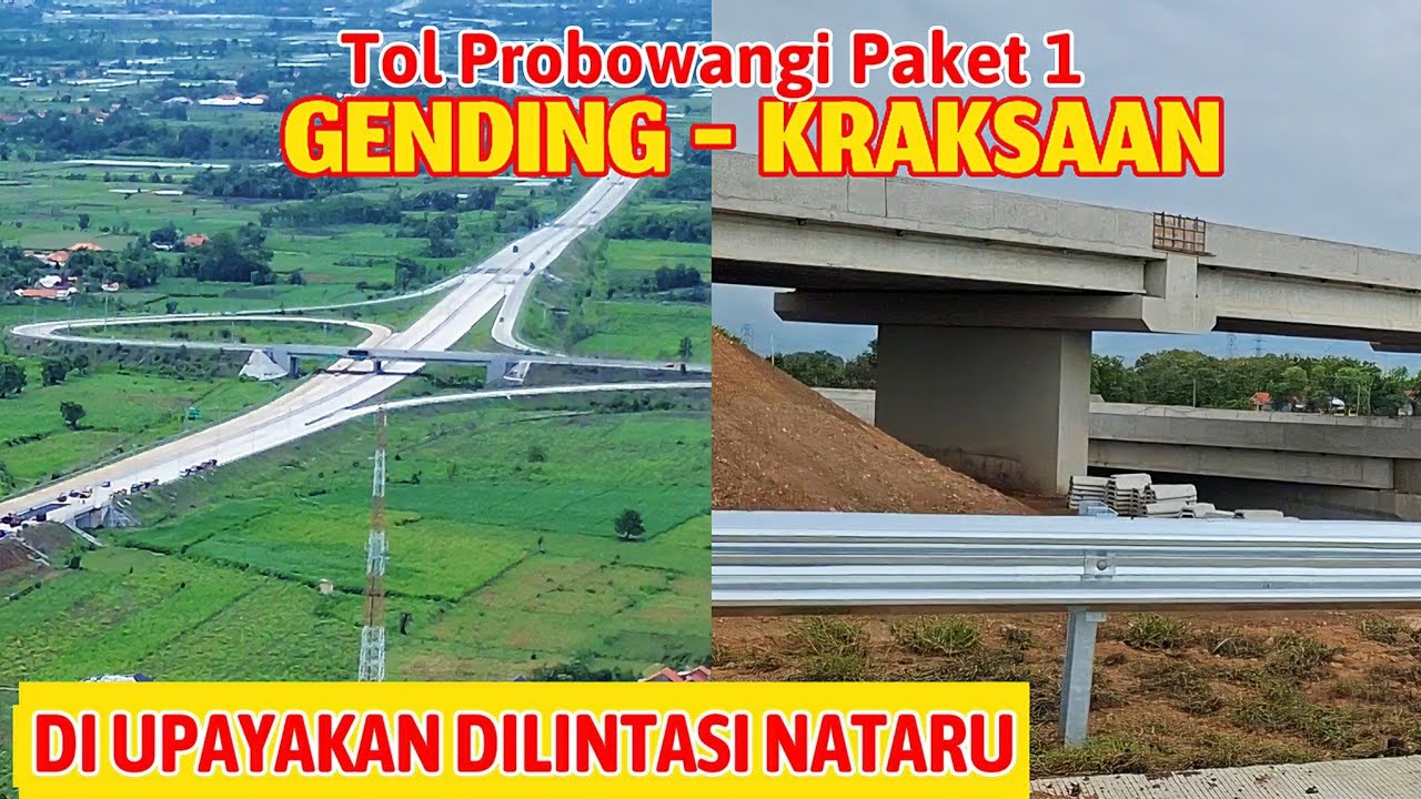 TOL PROBOWANGI PAKET 1 TERBARU | Dari Desa Sebaung Gending sampai Desa ...