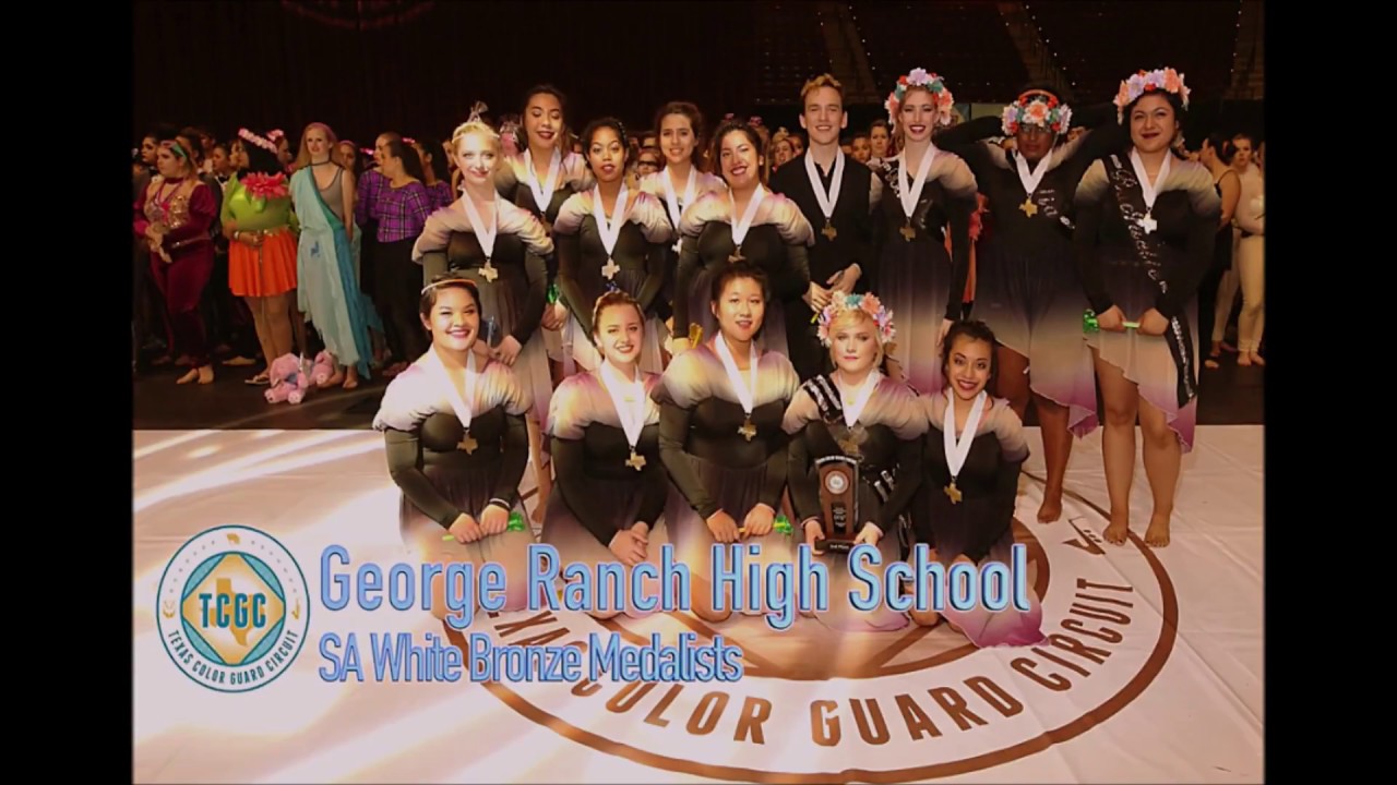 2017 George Ranch High School Varsity Winter Guard (SA) - YouTube