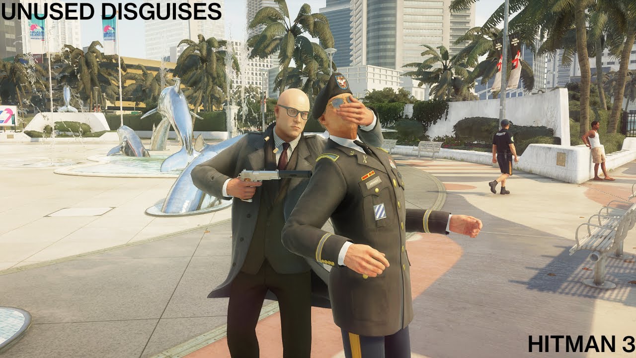 Hitman 3 | Unused Disguises throughout the WOA Trilogy - YouTube