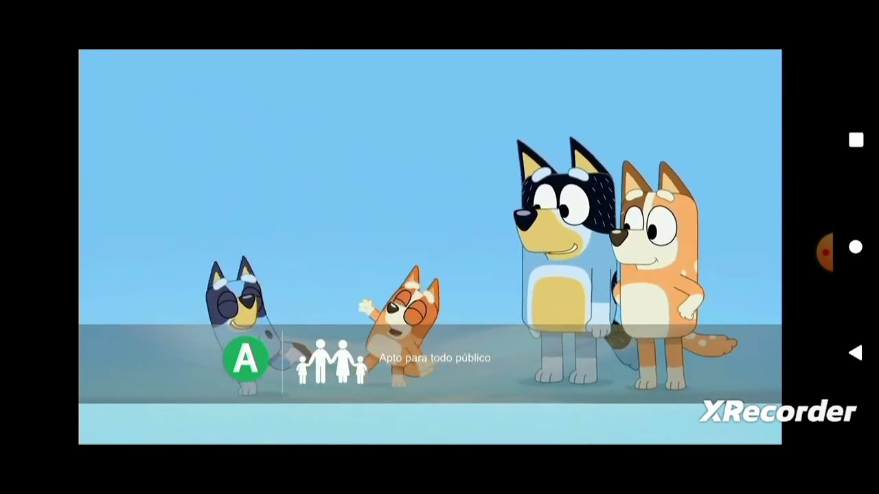 Bluey Intro Español latino Azteca 7 mexico REC 14/03/2023 - YouTube