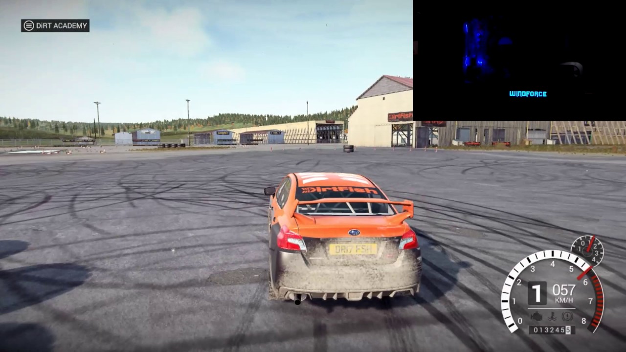 Dirt4 short fun + Geforce GTX960 LED Visualizer Cam - YouTube