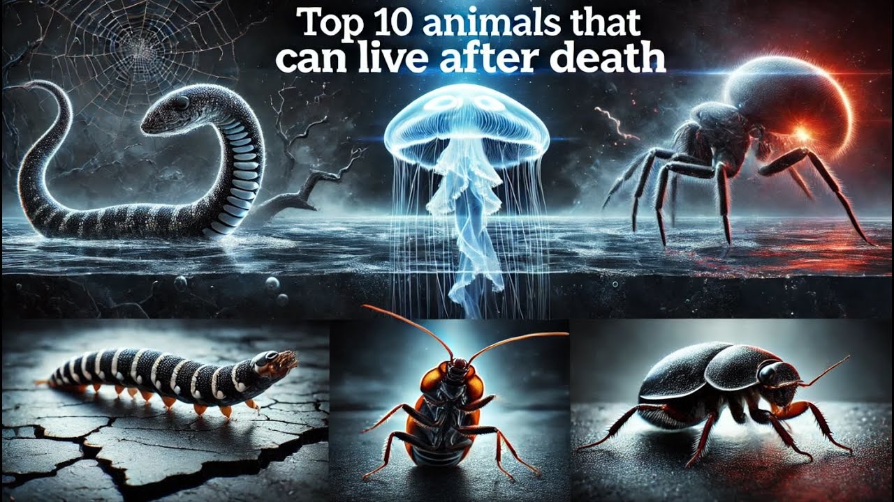 Nature's Mysteries: Top 10 Animals That Survive Even After Death! - YouTube