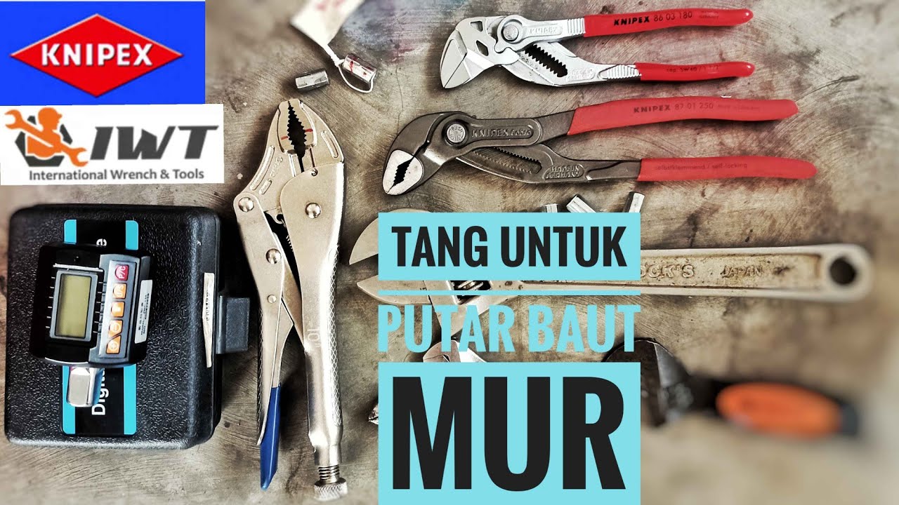 📊 Tang jepit untuk putar baut ? kita tes torsinya pada mur baut sampai ...