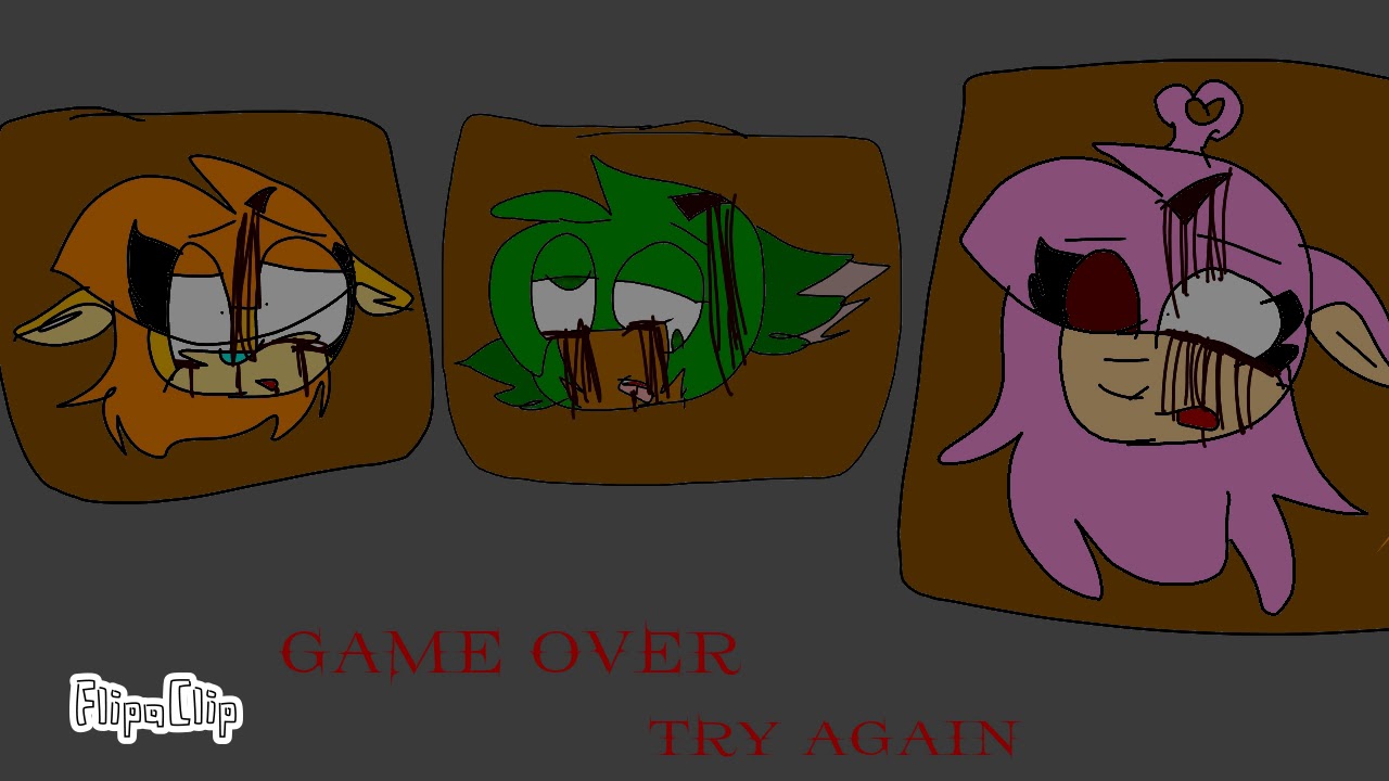 Game over screen from Steve Aubrey Janelyz vs baldi - YouTube