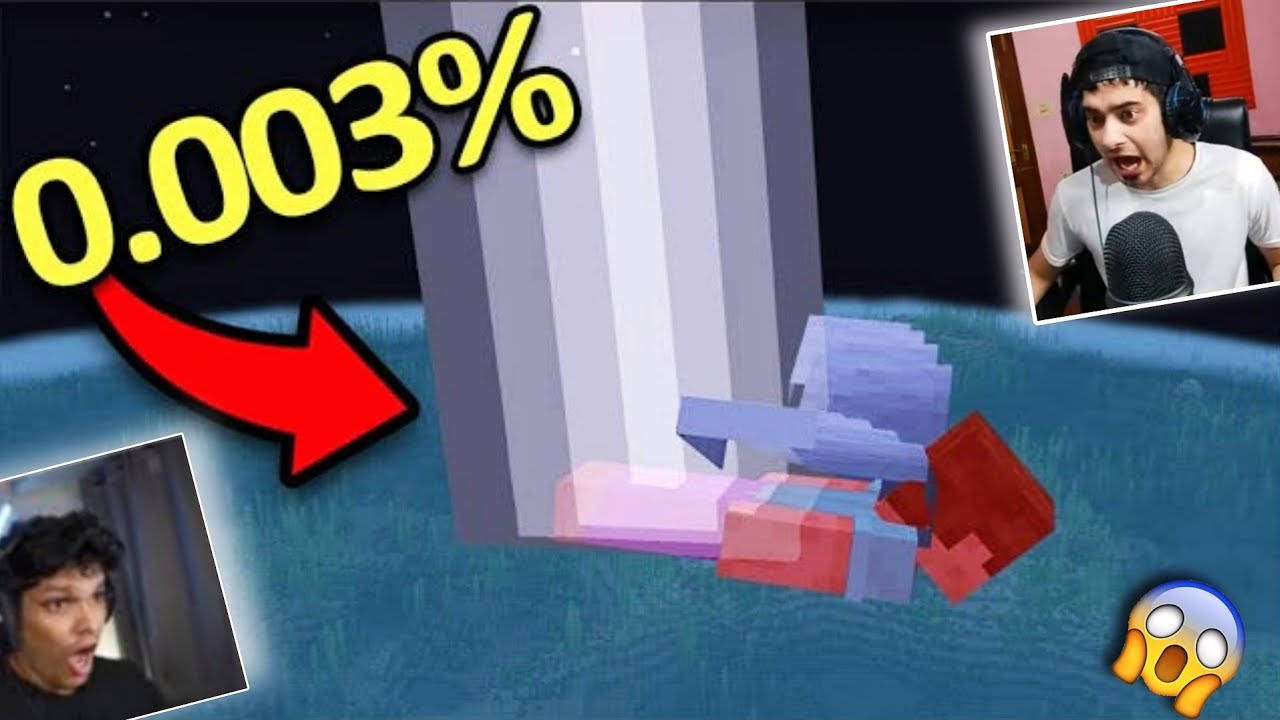 Gamers Perfect Timing Moments in Minecraft 🔴 GamerFleet, Mythpat, BBS ...