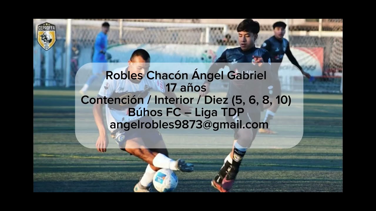 Ángel Robles – Midfielder Highlights | CDM / CM / CAM | Búhos FC - YouTube