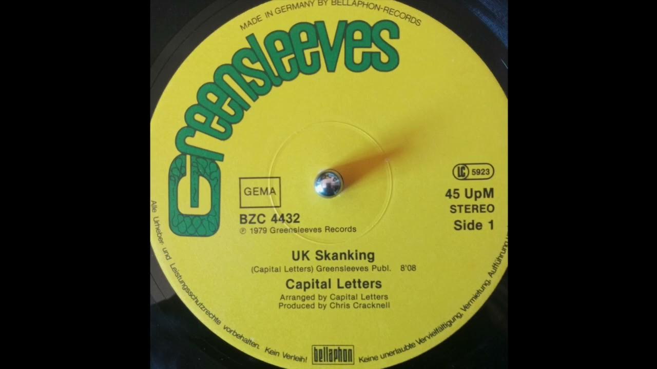 Capital Letters UK Skanking Greensleeves Records 1979 YouTube capital-letters-uk-skanking-greensleeves-records-1979-youtube