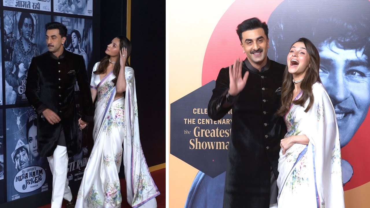 Ranbir Kapoor and Alia Bhatt Visuals | The Celebration 100 Glorious ...