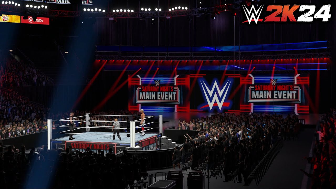 WWE Saturday Night's Main Event Arena in WWE 2K24! - YouTube