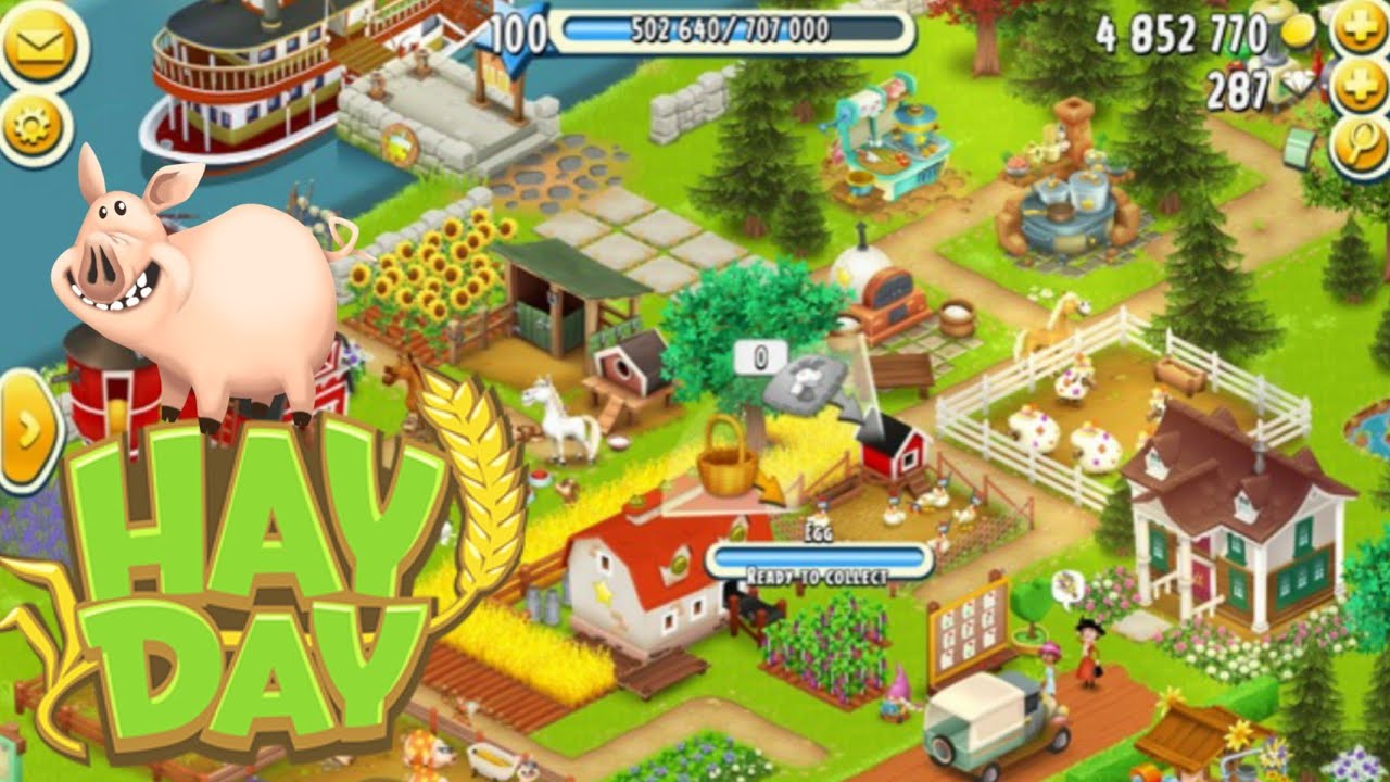 Supercell Hay Day Gameplay | Online Games | Farming Game - YouTube