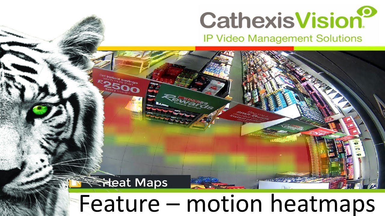 Feature heat maps motion heat map of a scene - YouTube