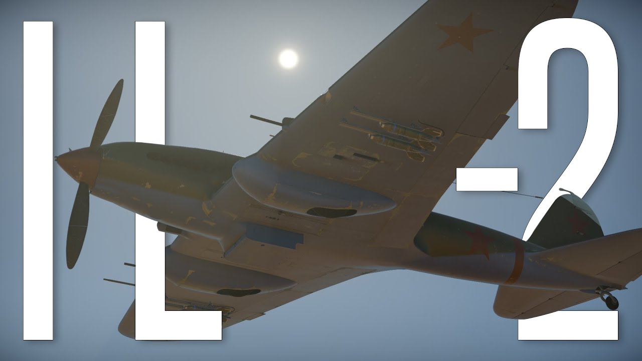 "The Flying Tank" | IL-2 (1942) CAS | War Thunder Gameplay - Anteritus ...
