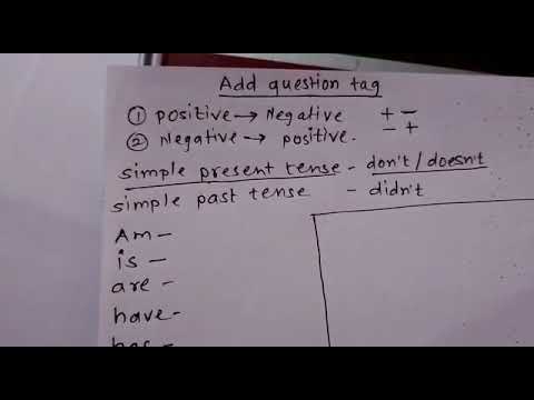 Add question tag - YouTube