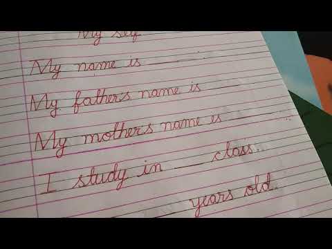 Class prep E. V. S. My self - YouTube