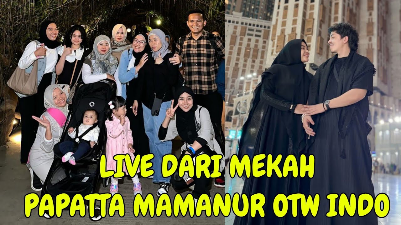 LIVE DETIK" PAPATTA MAMANUR TIBA INDO PELUK AMEENA AZURA - YouTube