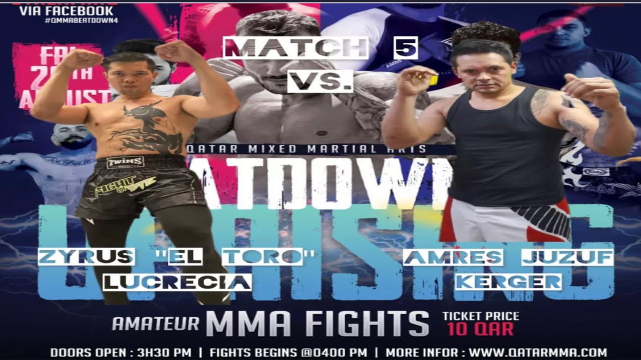 Zyrus Lucrecia vs Amres Juruf Kerger | BEATDOWN 4 UPRISING - YouTube
