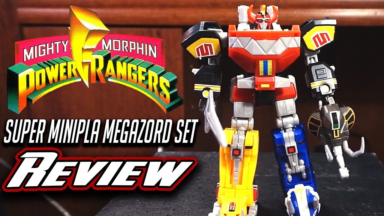 POWER RANGERS SUPER MINIPLA MEGAZORD SET REVIEW - YouTube
