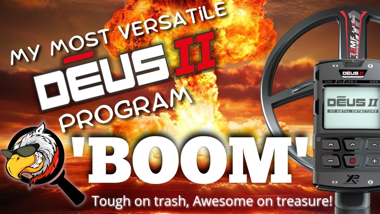 XP Deus II (2) - BOOM - My Custom program for Pasture and Parks -5 tone- Easier trash ...