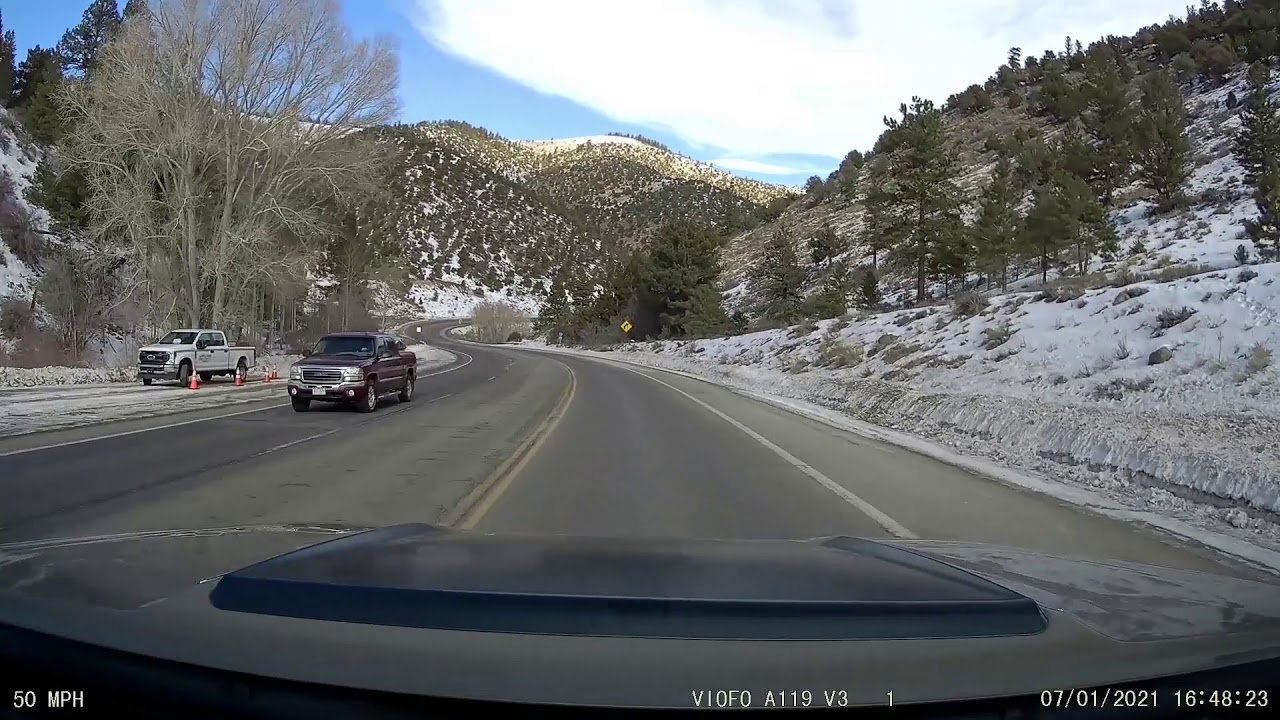 Colorado Hwy 285 NB Poncha Pass Jan 2021 - YouTube