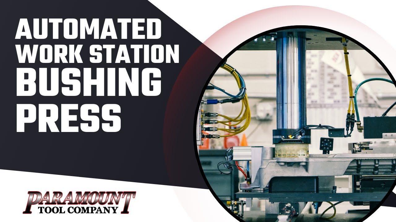 Automated Work Station | Bushing Press Machine - YouTube