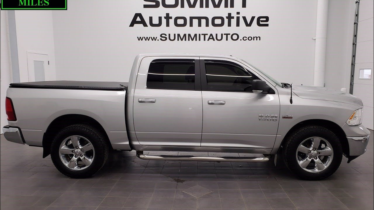 2018 RAM 1500 CREW SHORT BIG HORN HEMI IN BRIGHT SILVER METALLIC WALK ...