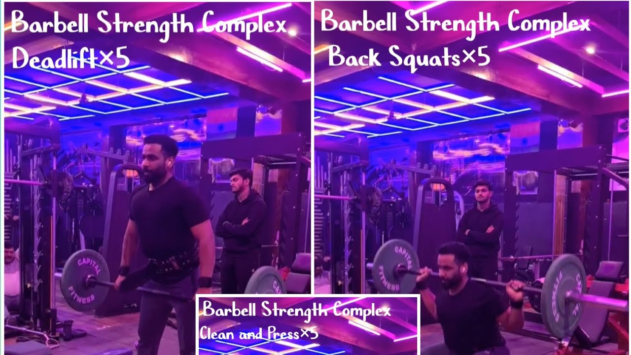 Barbell Strength Complex - YouTube