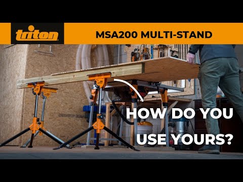 Triton MSA200 Multi-Stand - The Ultimate Work Support - YouTube