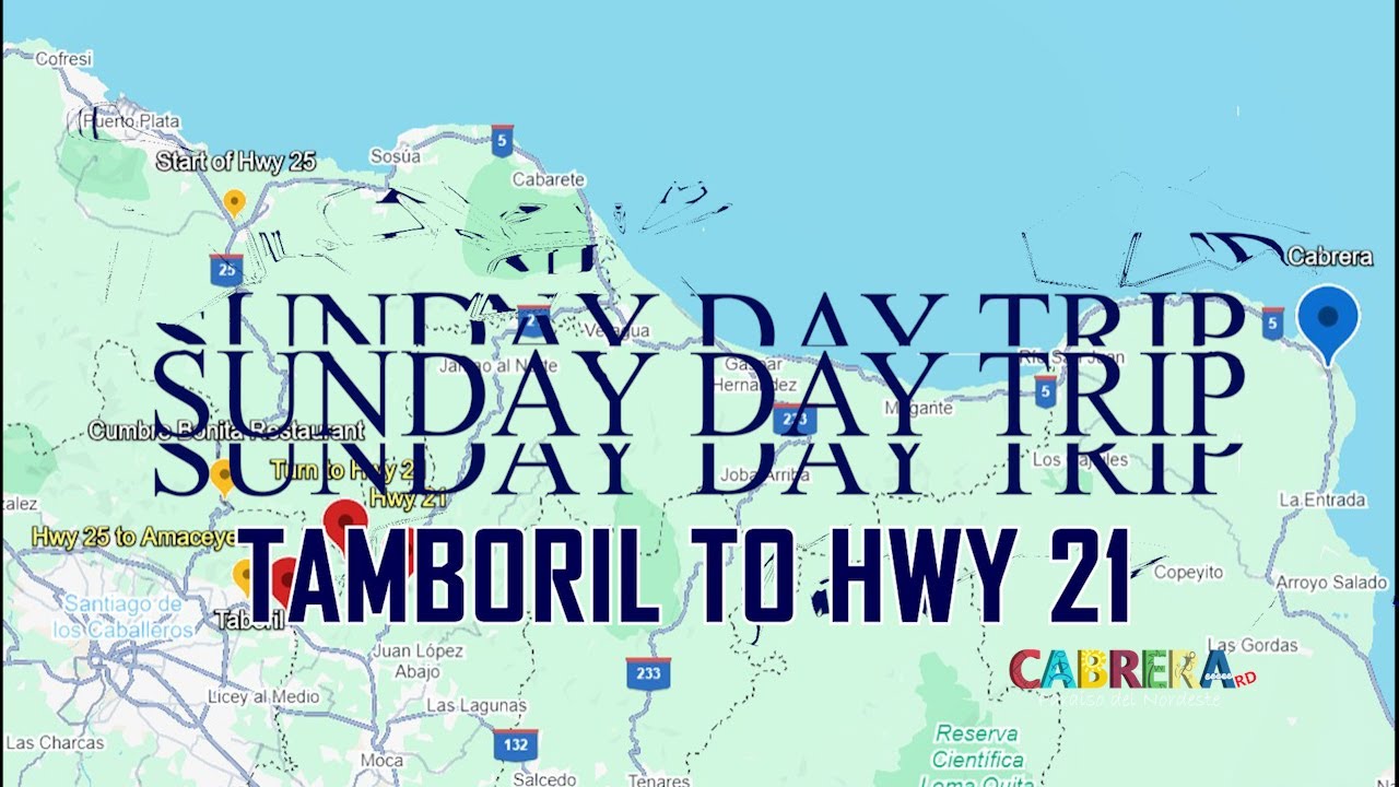 Day Trip: Back Country Road from Tamboril to Hwy 21 - YouTube
