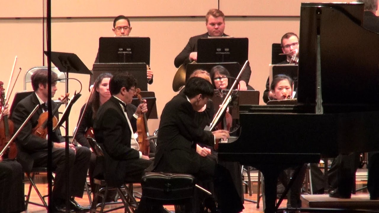 Andrew Li plays Mozart Piano Concerto No. 20 - Part 1 - YouTube
