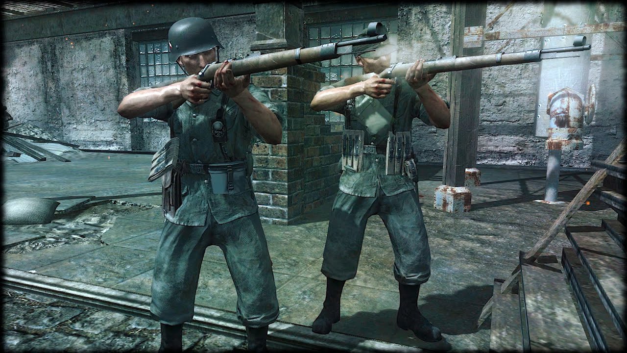 Call Of Duty: World At War - The Red Army VS German Army - NPC Wars ...