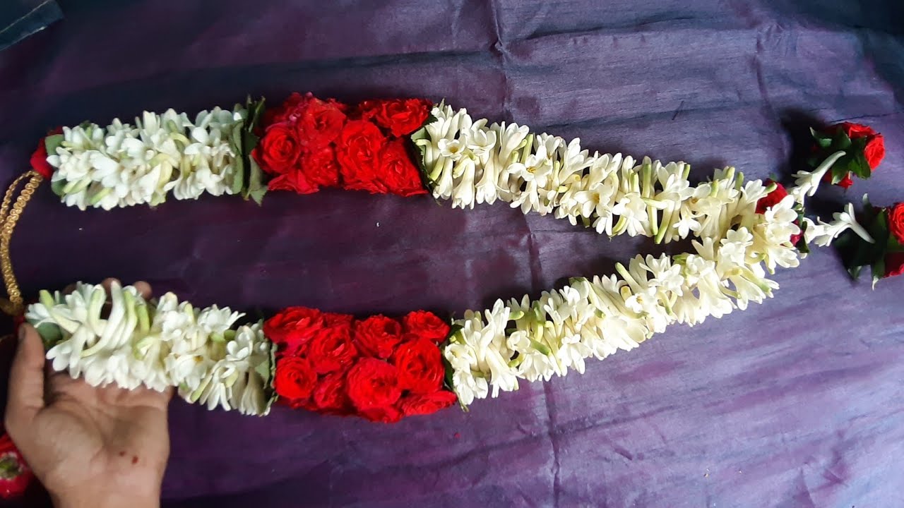 Low Budget Wedding Lilli Garland||Wedding Lilli Garland making at Home ...