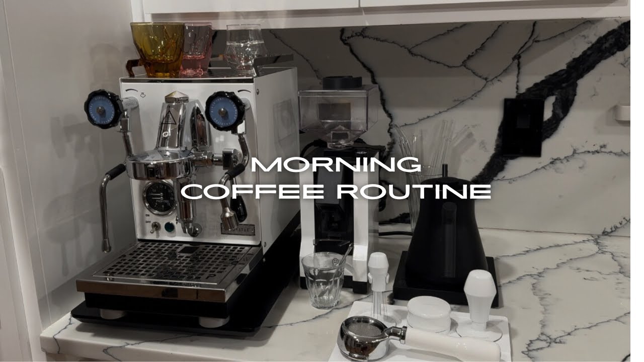 Morning Coffee Routine | Profitec Pro 400 | Americano on the go - YouTube