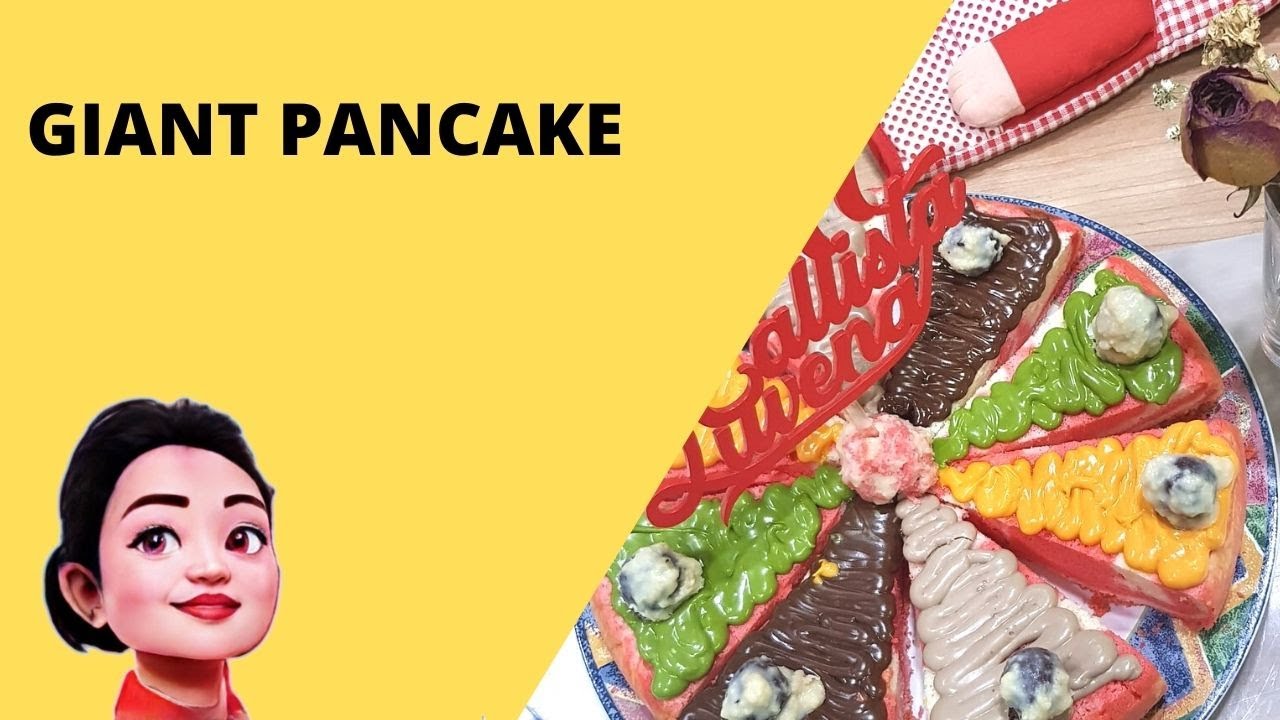 Giant Pan Cake - YouTube