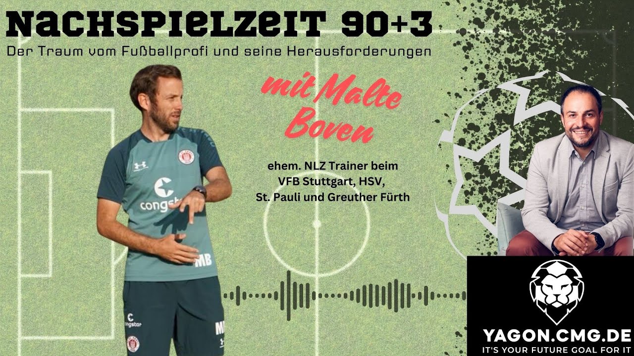 Malte Boven ehemaliger NLZ Trainer vom FC St. Pauli, HSV, VfB Stuttgart ...