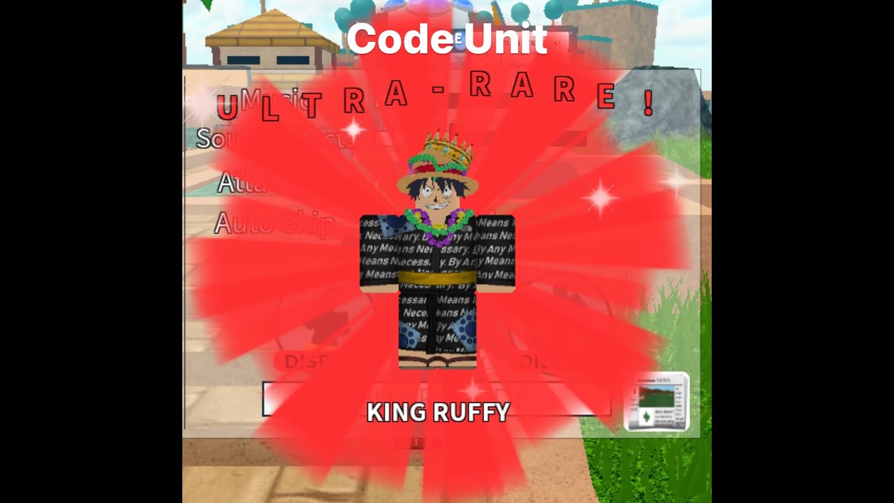 All Star Tower Defense King Luffy Unit Showcase - YouTube