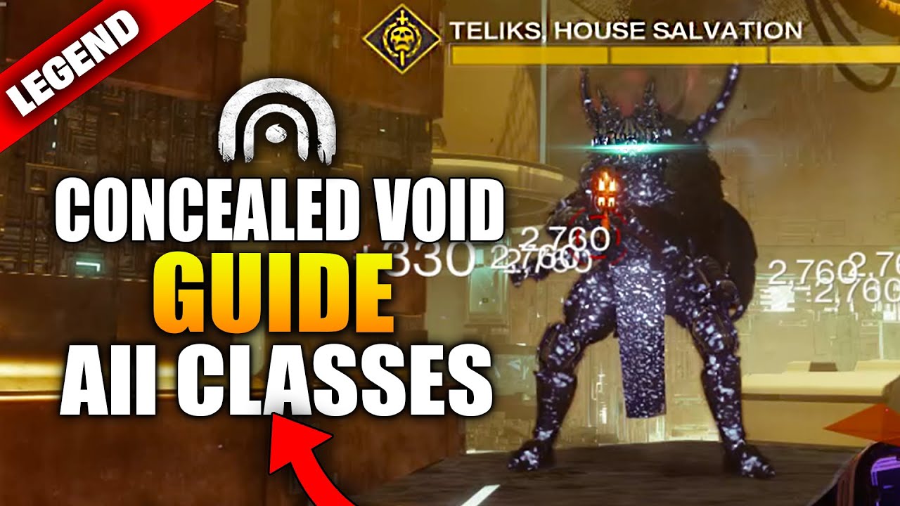 Concealed void LEGEND Lost sector Guide for All classes 06/17/2024 - YouTube