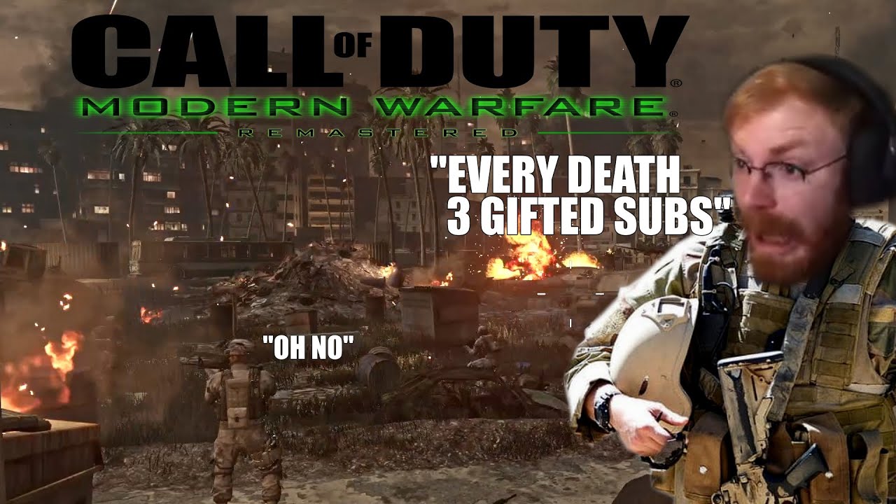 TOMMY GOES TO AFGHANISTAN! WHEN THE GAME IS WAY TOO REALISTIC! - COD ...