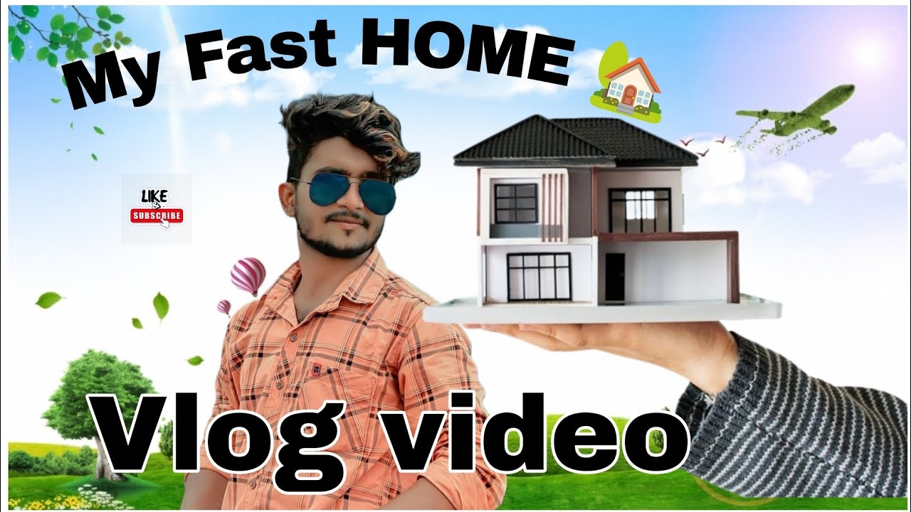 MY FAST HOME 🏡 VLOG VIDEO ️!! YouTube channel sport subscribe # ...
