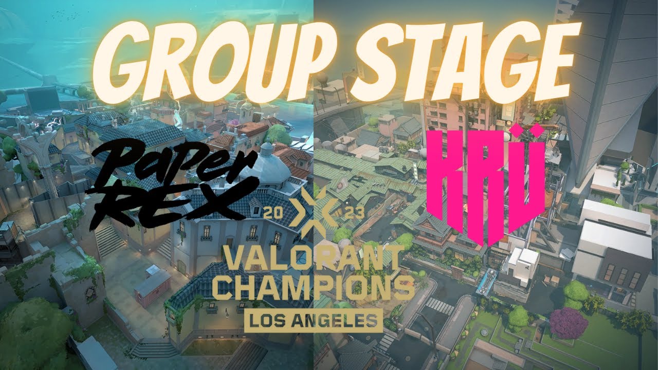 PRX vs KRU | Group Stage | VALORANT Champions 2023 - YouTube