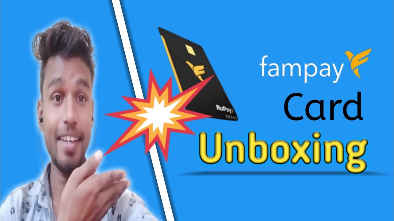 Fampay Card Unboxing 🤩| I'm So Happy 🙂🤩 | Same ATM Jaisa Card || - YouTube