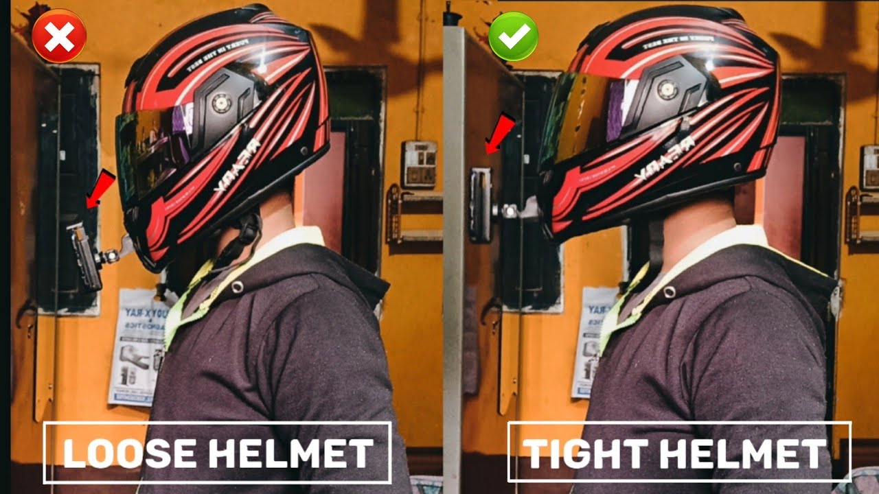 Loose Helmet Tight kaise Kare 🔥| only ₹80 Rupees 🤑 | - YouTube