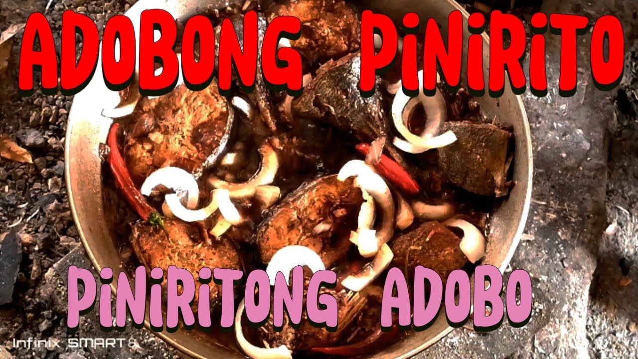 PINIRITONG ADOBO/ADOBONG PINIRITO - YouTube