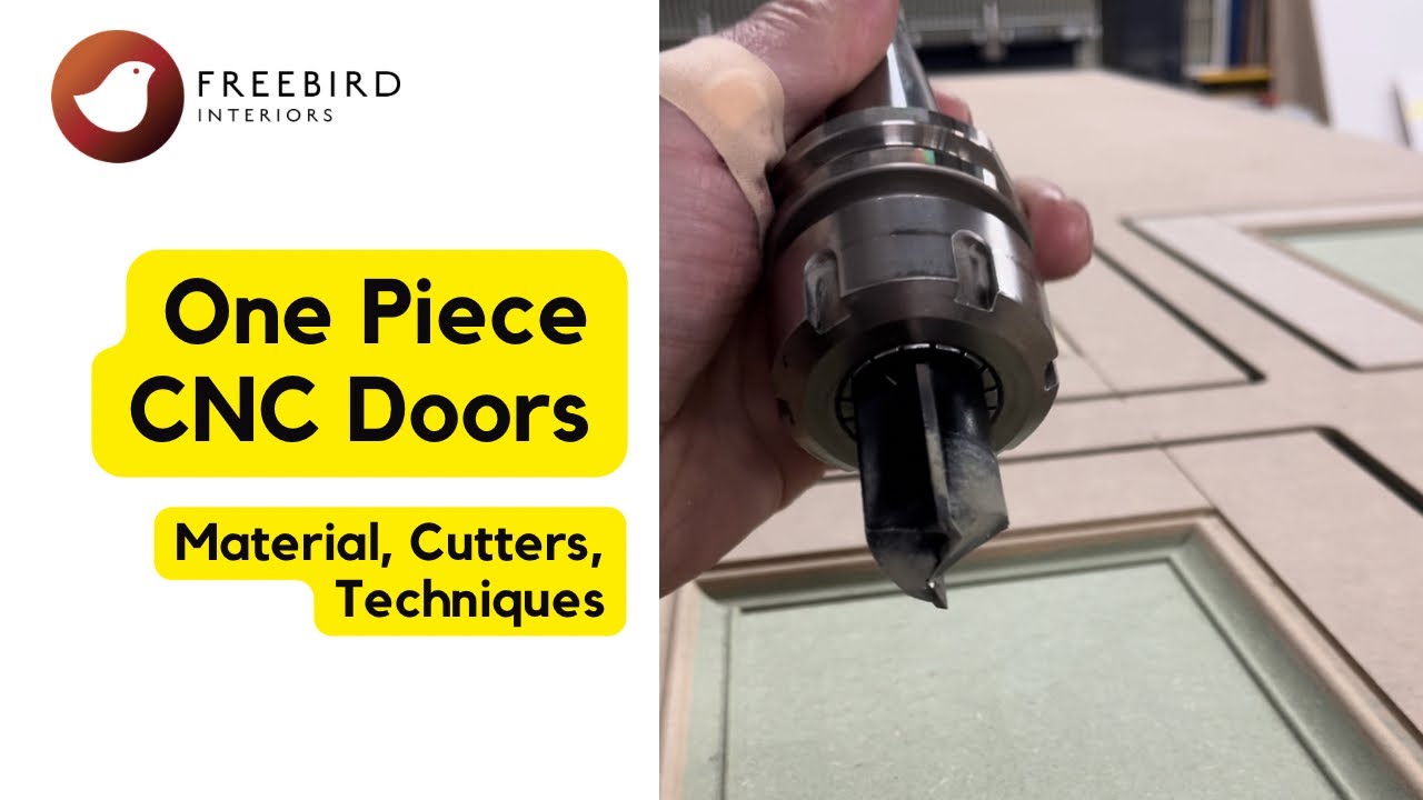 CNC Shaped MDF Doors - YouTube