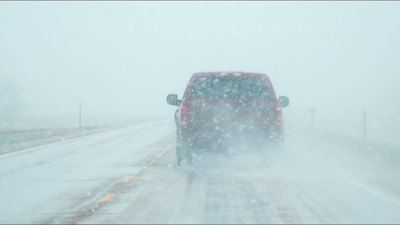 Driving Straight into HEAVY Snow After RECORD Warmth! - YouTube